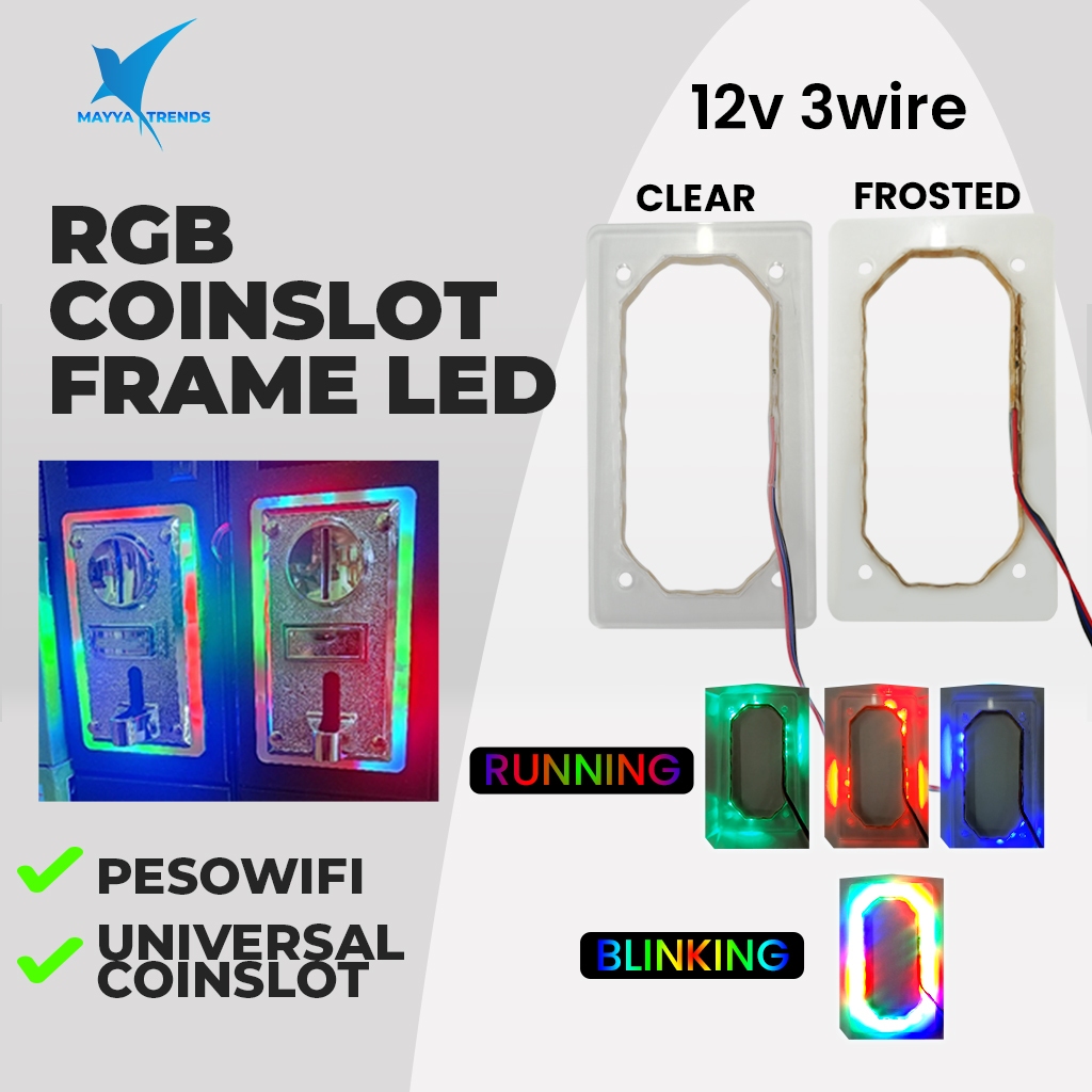 Coin Slot Led Light 3 Wires LED for Universal Coinslot Strobe Light ...