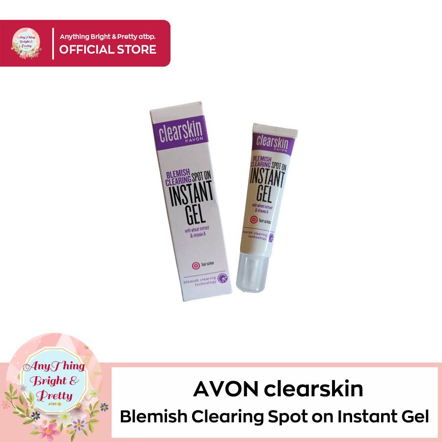Avon Clearskin Blemish Clearing Spot on instant gel 15ml | Shopee ...