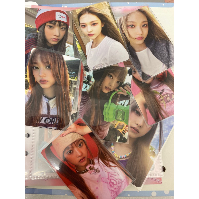Newjeans Haerin message card photocards set and tingi | Shopee Philippines