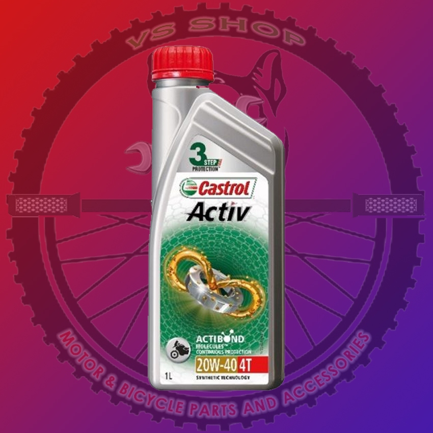 CASTROL MOTORCYCLE ENGINE OIL & GEAR OIL | Shopee Philippines