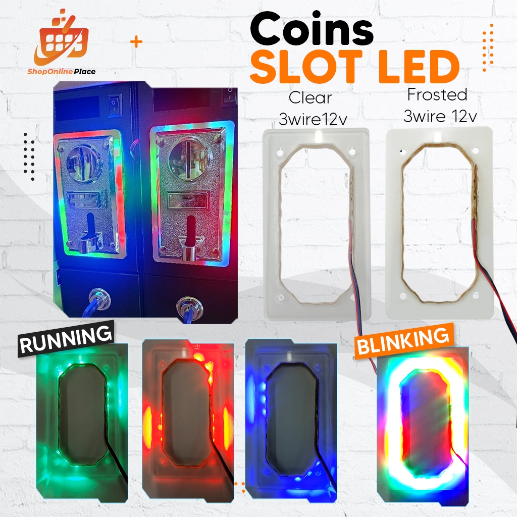 Coin Slot Led Light for Universal Coinslot Strobe Light Coinslot Led ...