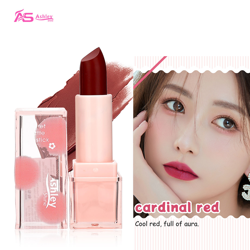 Ashley Shine 3 color Matte Lipstick Wateproof Long Lasting Lip Gloss 3 ...