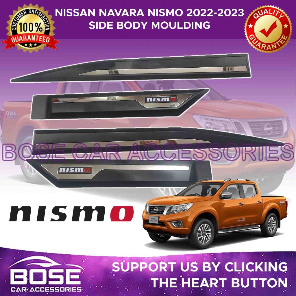 Nissan Navara Nismo 2022 2023 Model OEM Side Body Moulding / Side Body ...