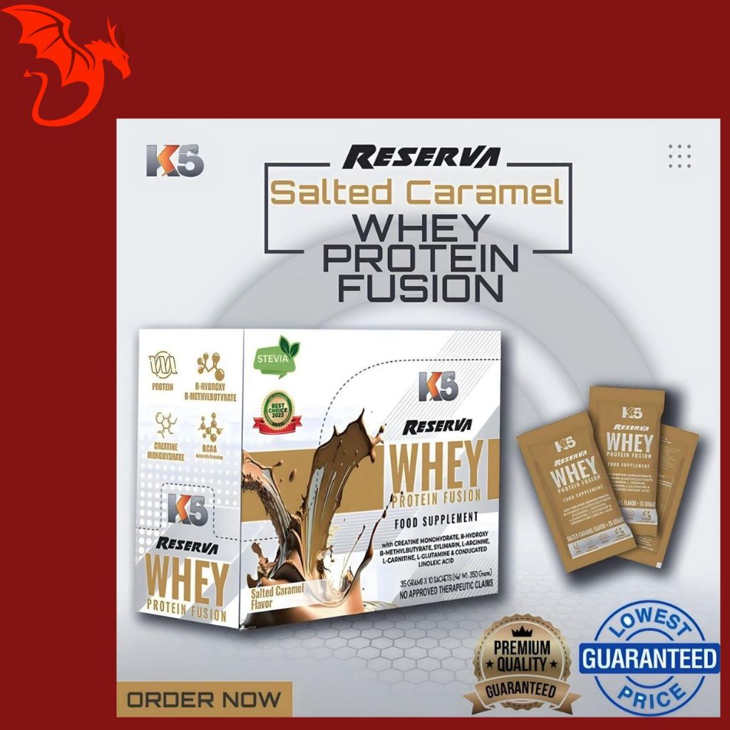 RESERVA WHEY PROTEIN SALTED CARAMEL SMALL 35 GRAMS (10 SERVINGS ...