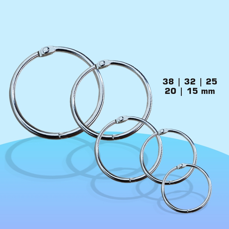Ring Binder Metal Binding 15mm/ 20mm/ 25mm/ 32mm/ 38mm/ 50mm | Shopee ...