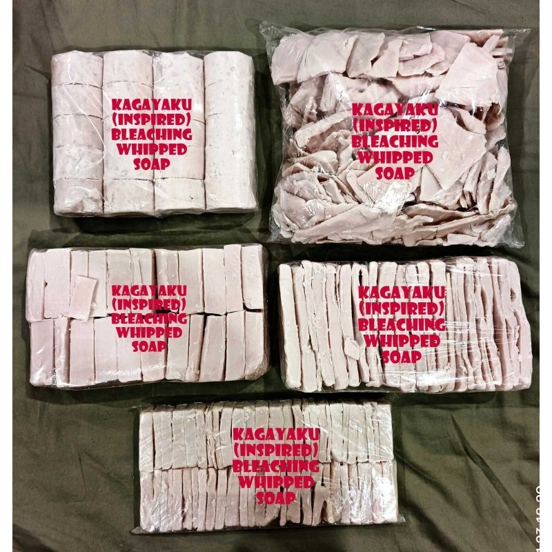 BLEACHING WHIPPED SOAP PER KILO | Shopee Philippines