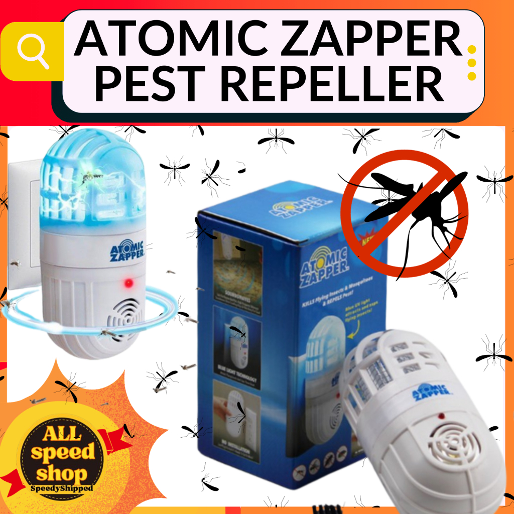 Original Atomic Zapper Ultrasonic Insect Repellent - Say Goodbye to ...