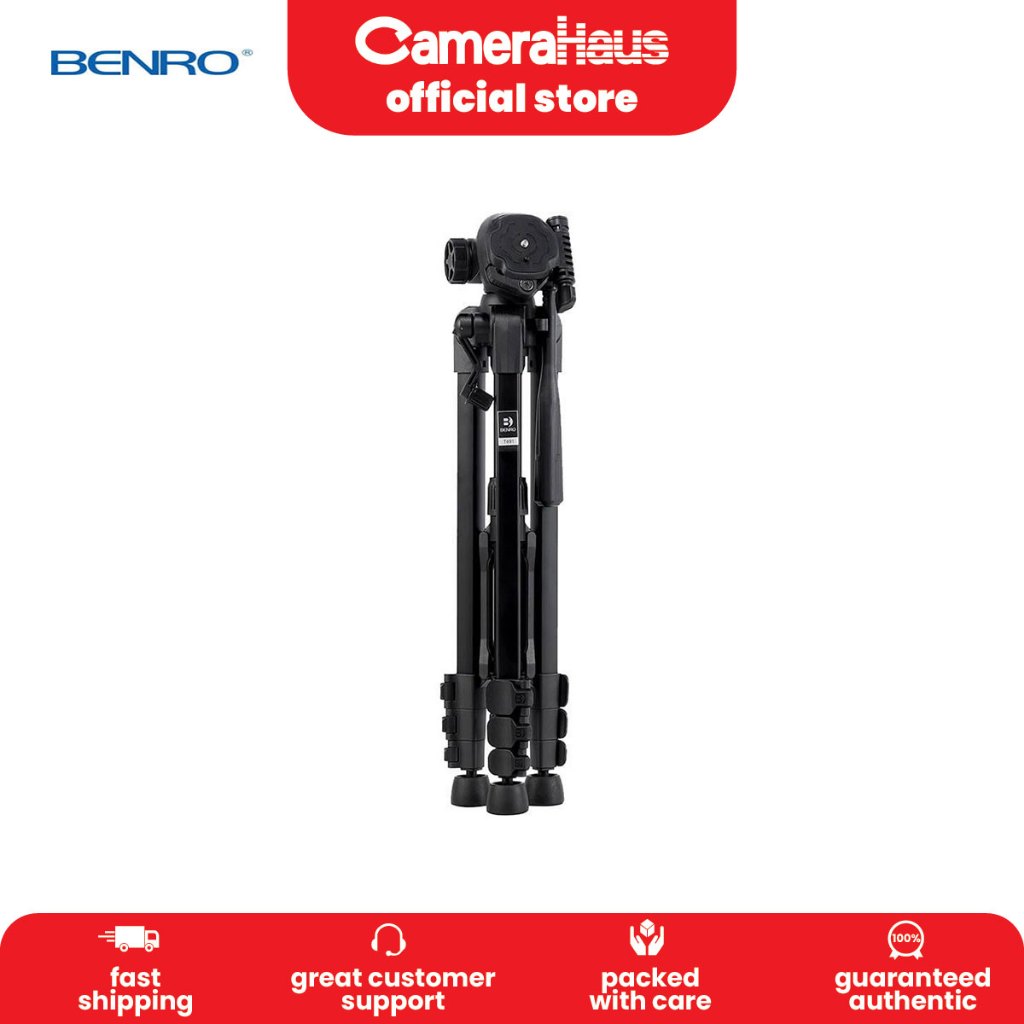 Benro T-691 Aluminium Tripod | Shopee Philippines