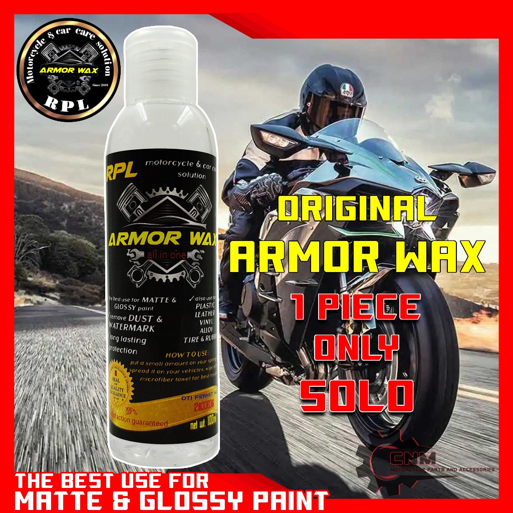 Original Armor Wax Coat 1 piece only The best use for Motorcycle Glossy ...