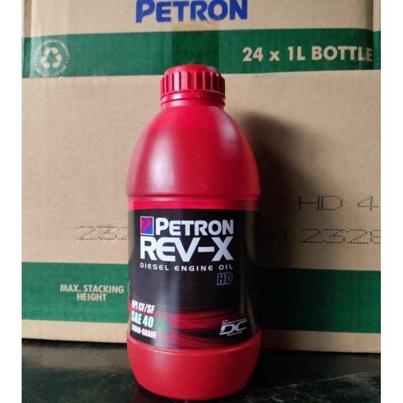 Petron REV-X Diesel Engine Oil Mono-grade Sae40 1L | Shopee Philippines