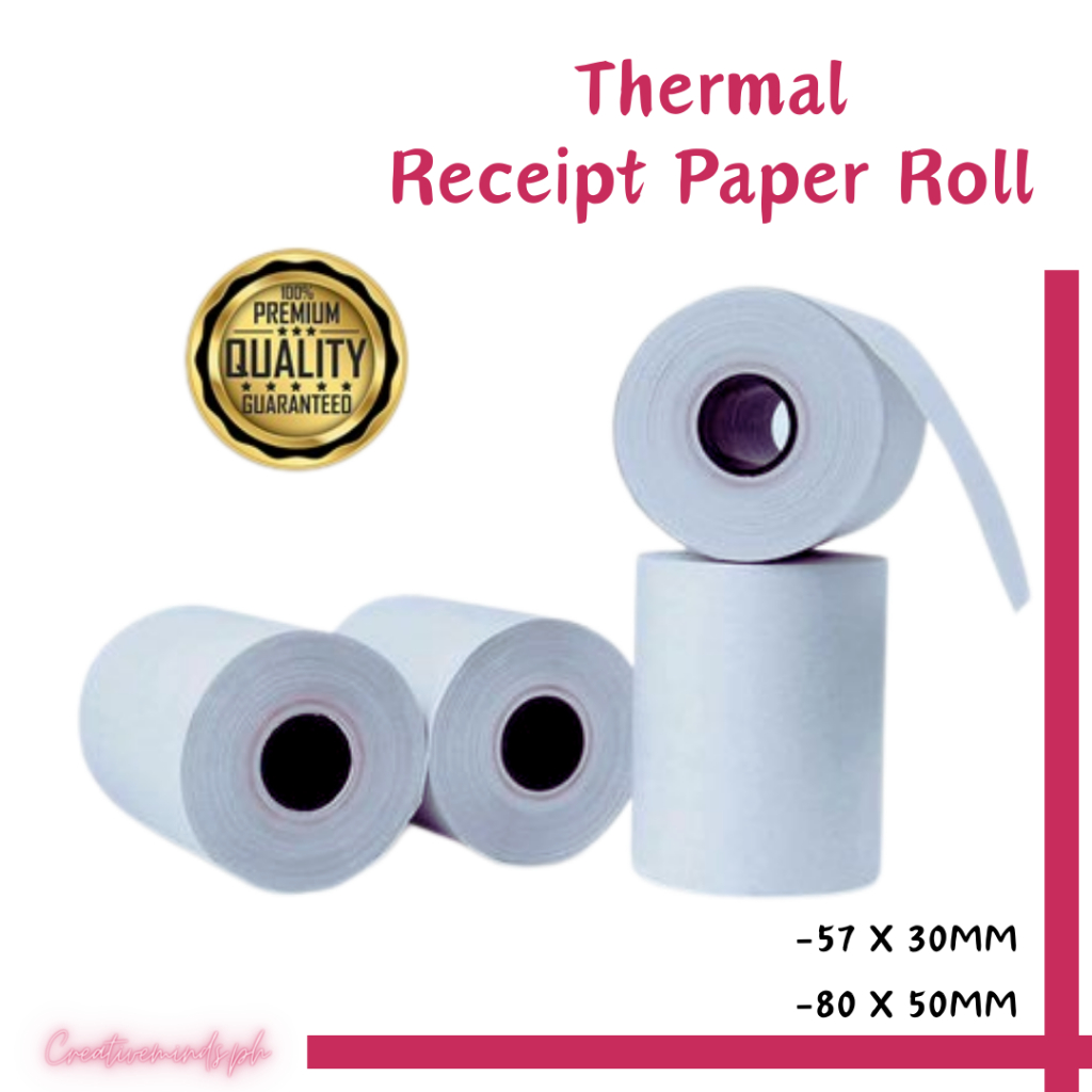Thermal Receipt Paper Roll for Printers/Pos Systems and Cash Registers ...