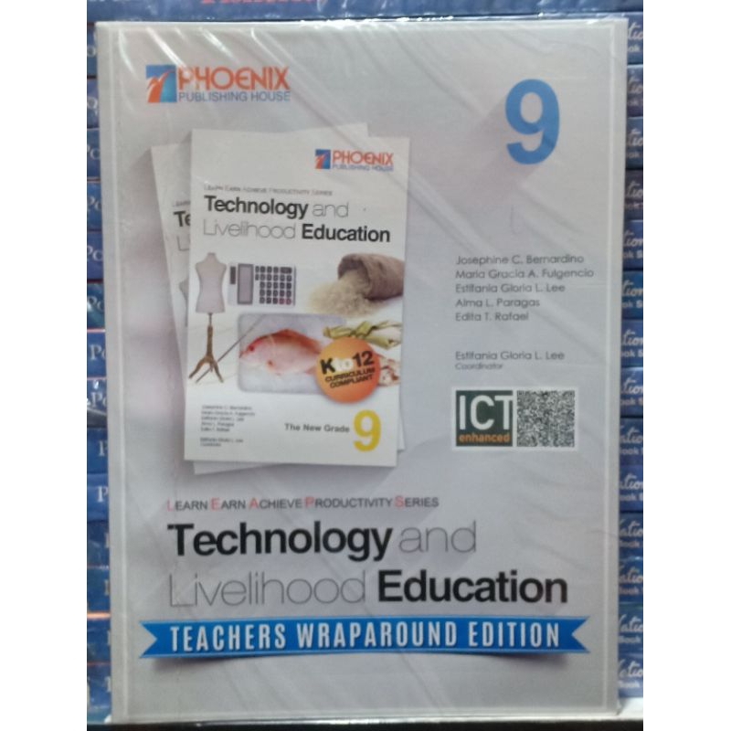 TECHNOLOGY AND LIVELIHOOD EDUCATION GRADE 9 TEACHER WRAPAROUND | Shopee ...