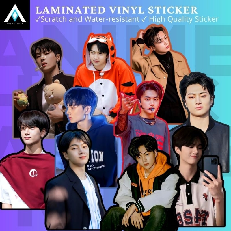 EN- ENHYPEN JAY LAMINATED VINYL STICKER FOR ENGENE |~ ANIMEHOLIC ...