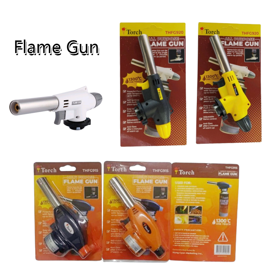 Gas blow flame gun butane auto ignition jet burner welding torch | Shopee Philippines