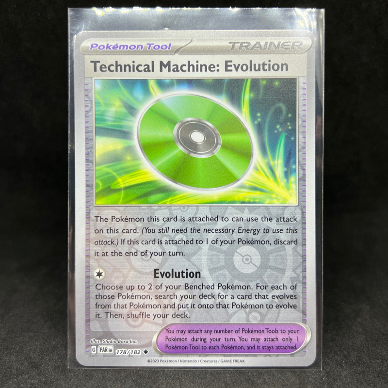 Pokemon TCG Technical Machine Evolution Reverse Holo 178/182 2023 ...