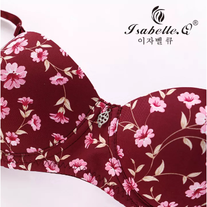 Isabelle.Q Printed & Strapless bra W/ wire bra #ZHH38 | Shopee Philippines