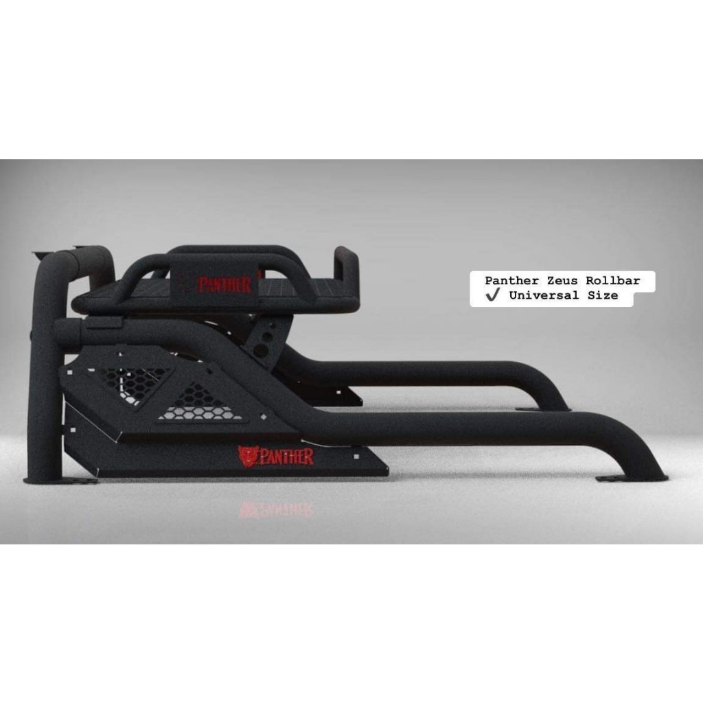 Panther Roll Bar - Zeus Series With Basket - for HILUX RAPTOR RANGER ...