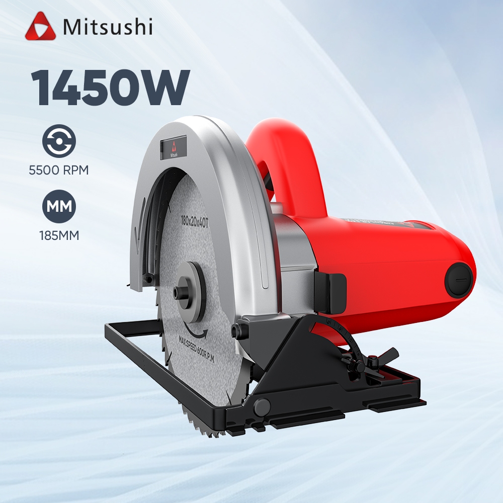 Mitsushi 1450W 220V Circular Saw Woodworking Table Flip Wood Cutter ...