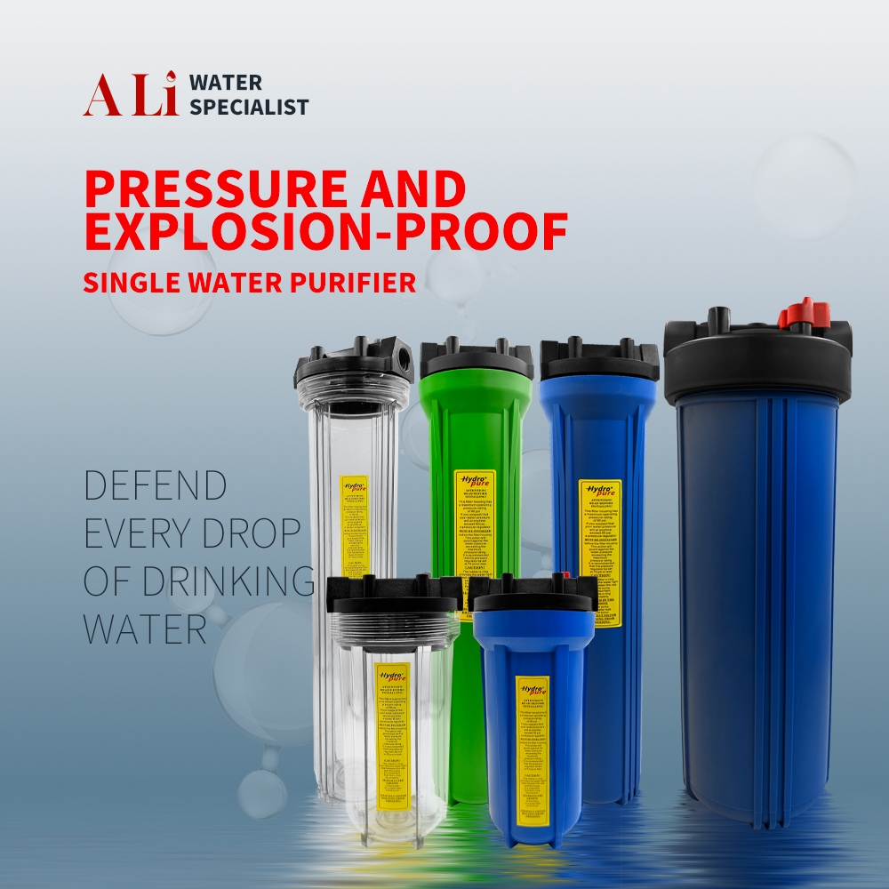 Hydropure Filter Housing 10"SL/20"SL/20"BB W/Bracket & Spanner ...