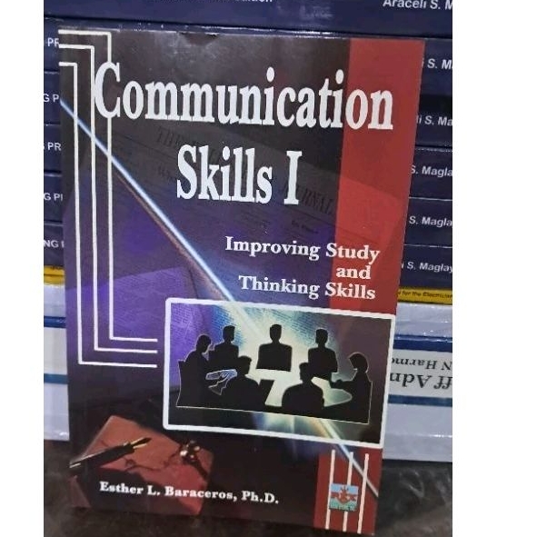 Communication Skill I Improving Study and Thinking Skills Baraceros Rex ...