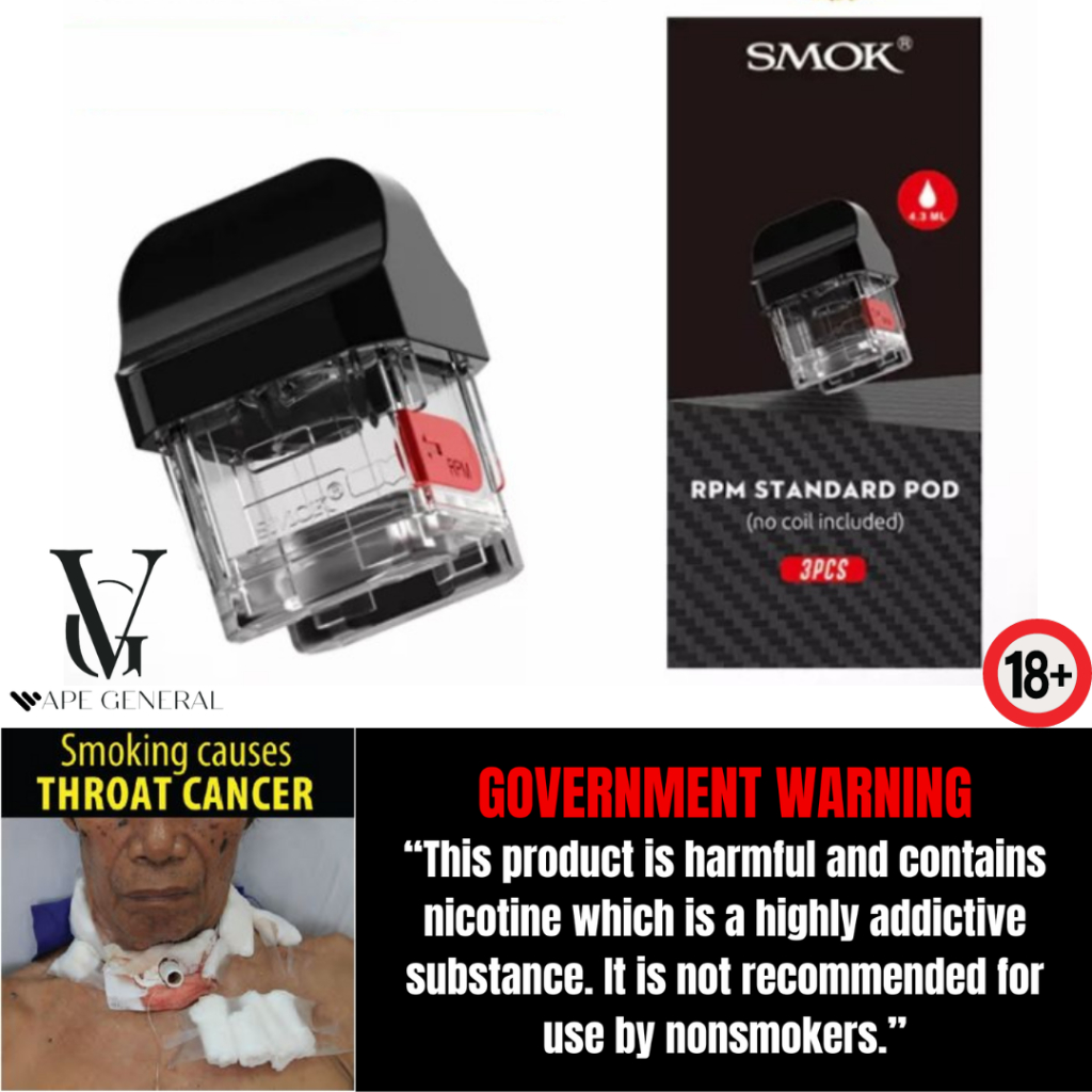 Smok RPM Standard Pod for RPM40 4.3ml | Shopee Philippines