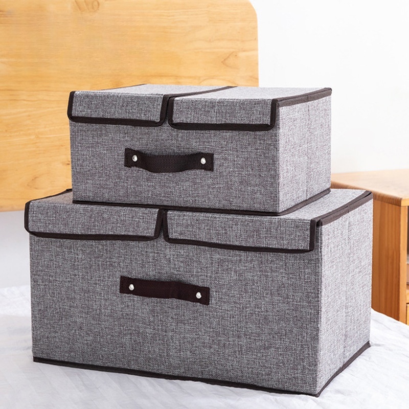 Korean Style Clothes Storage Box Fabric Storage Box Home Storage Box ...