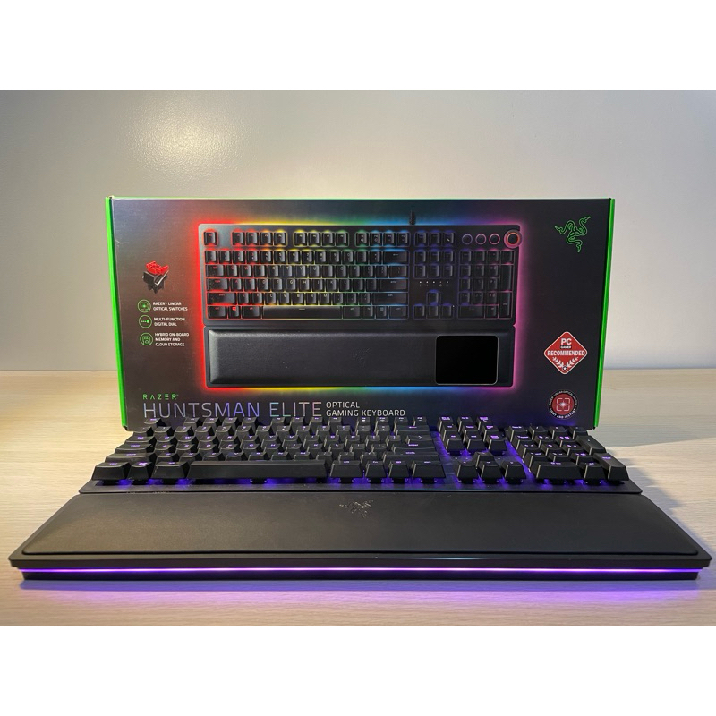 Razer Huntsman Elite Mechanical Gaming Keyboard RGB Red Switch | Shopee ...