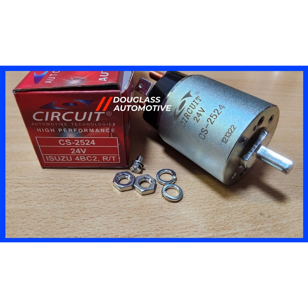 Solenoid Switch For Isuzu 4BC2 Reduction Type (R/T) 24Volts (CS-2524 ...