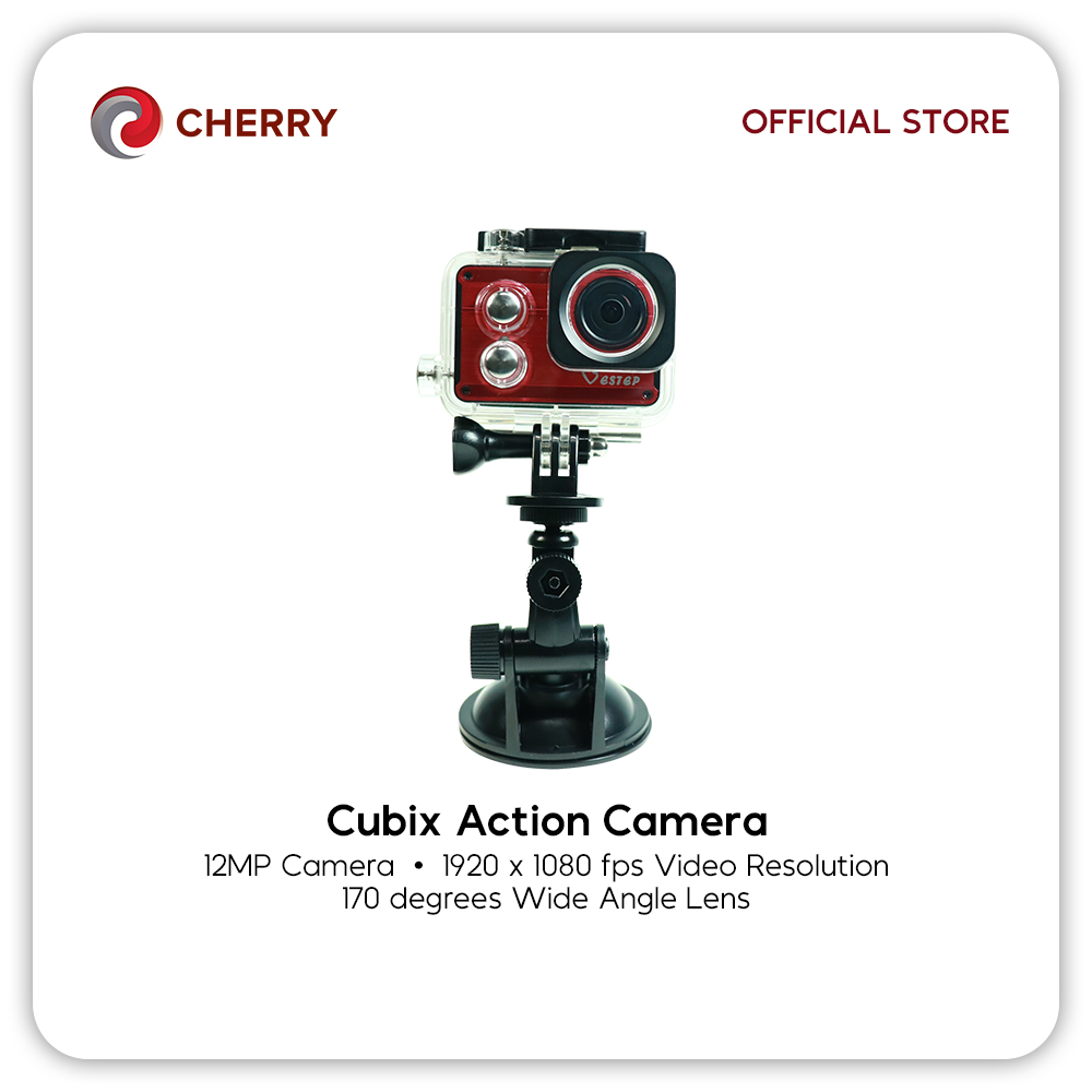 CHERRY Cubix Action Camera | Shopee Philippines