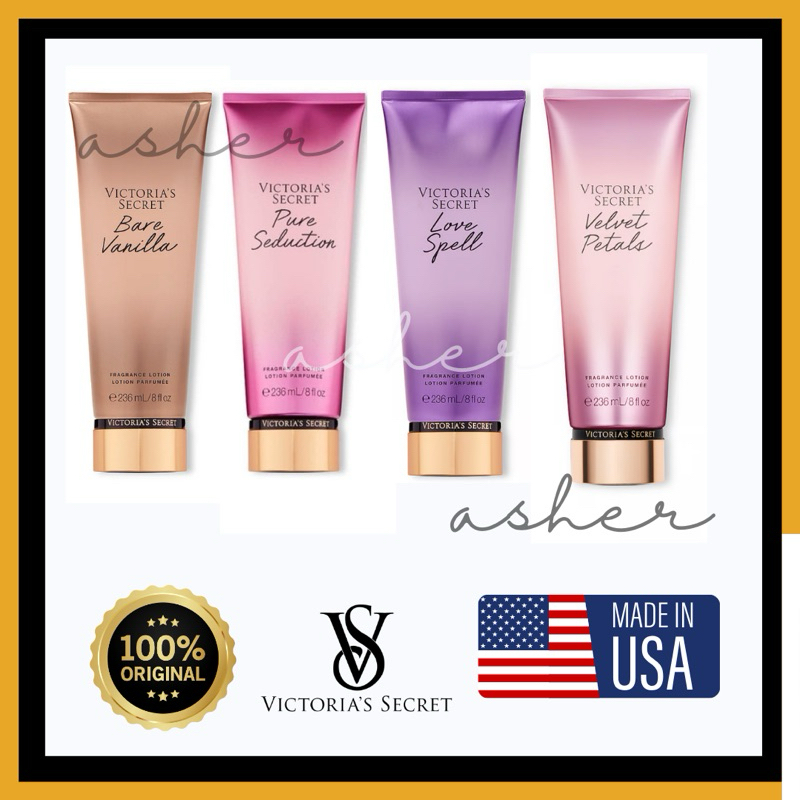 Original VS Body Lotion | Bare Vanilla, Velvet Petals, Pure Seduction ...