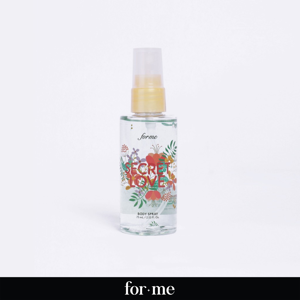 ForMe Secret Love Body Spray For Women 75ML (Blue) | Shopee Philippines