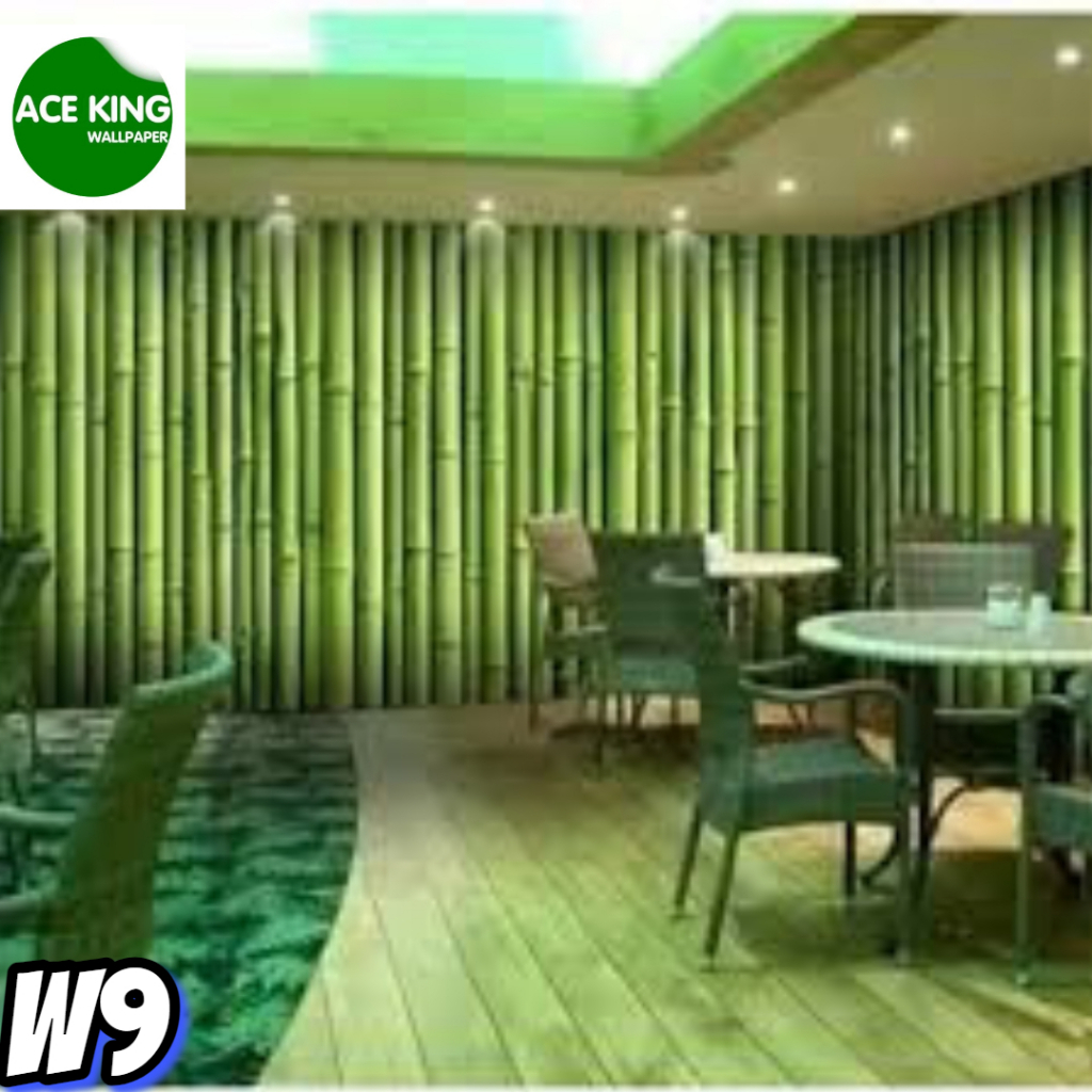 10meters by 45cm Bamboo Design for Wall Decor PVC Self Adhesive ...