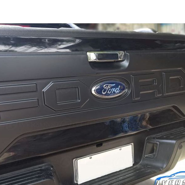 Ford Ranger Rear Cladding Black with Hole | Shopee Philippines