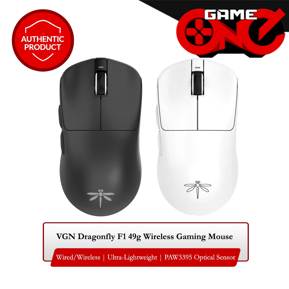 VGN Dragonfly F1 49g Wireless Gaming Mouse | Shopee Philippines