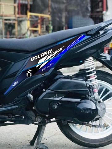 Mio i125 M3 Solariz Malaysian Decals with Freebies Sticker Laminated ...