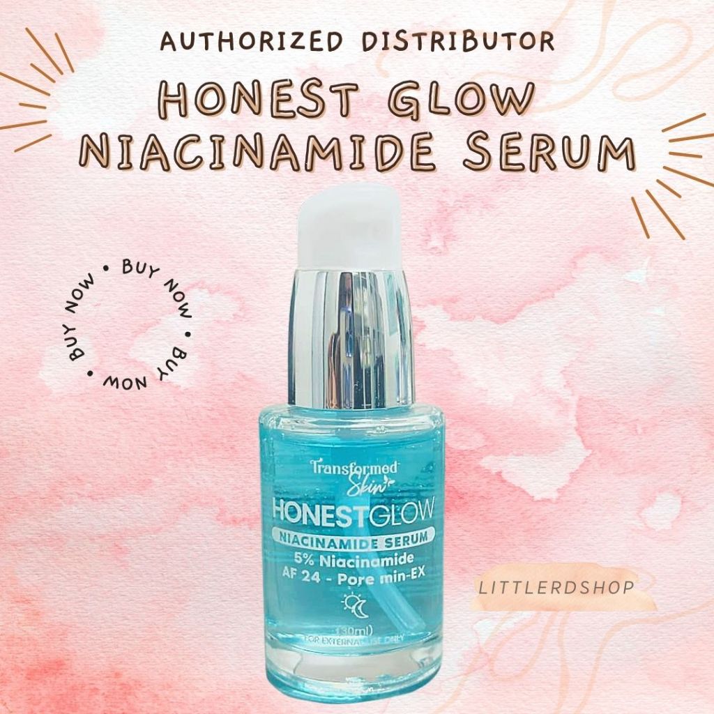 Honest Glow 5% Niacinamide Serum for Oily Skin and Large Pores | Shopee ...