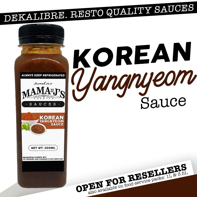 MNJ's Premium Sauces - Korean Yangnyeom 300ml | Shopee Philippines