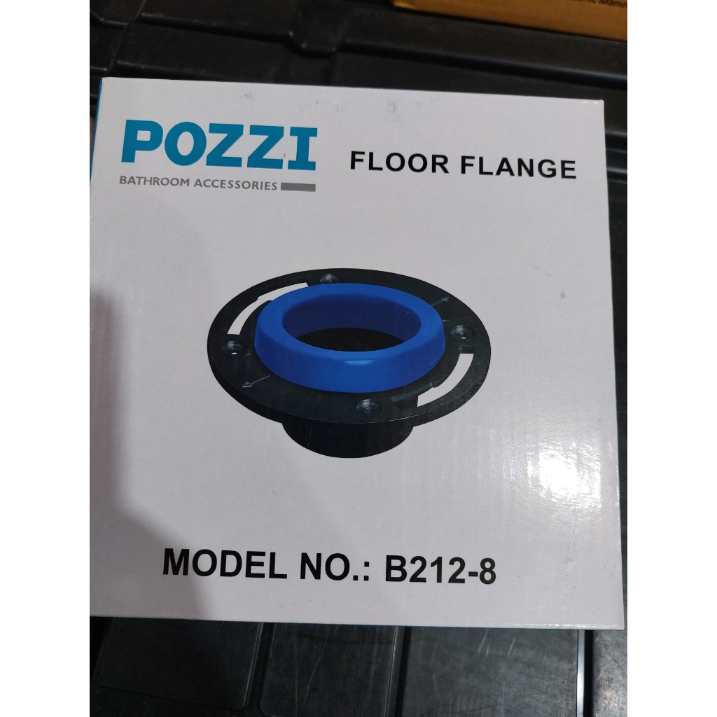 Pozzi B212-8 Floor Flange Set With Wax Gaskets And Screws | Shopee ...