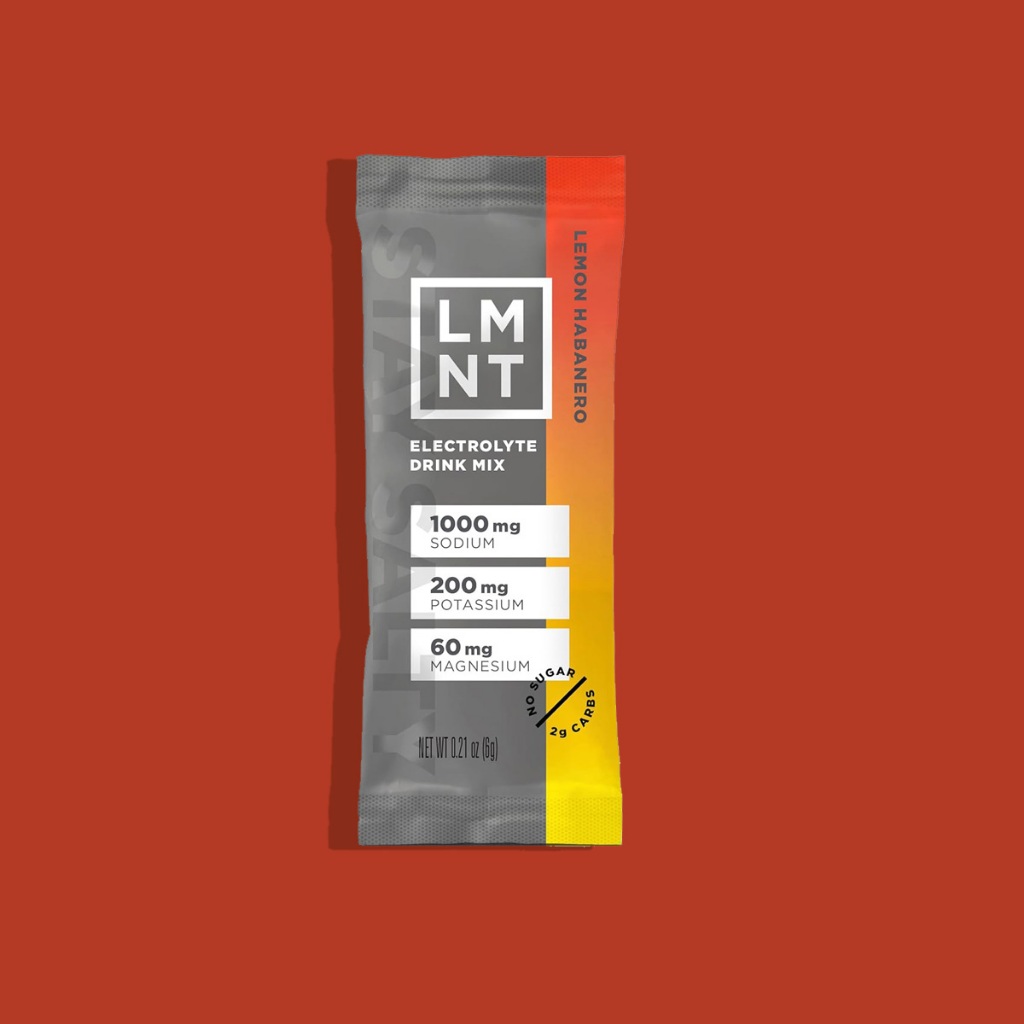 LMNT Zero-Sugar Electrolytes - Hydration Powder Packets | No Artificial ...