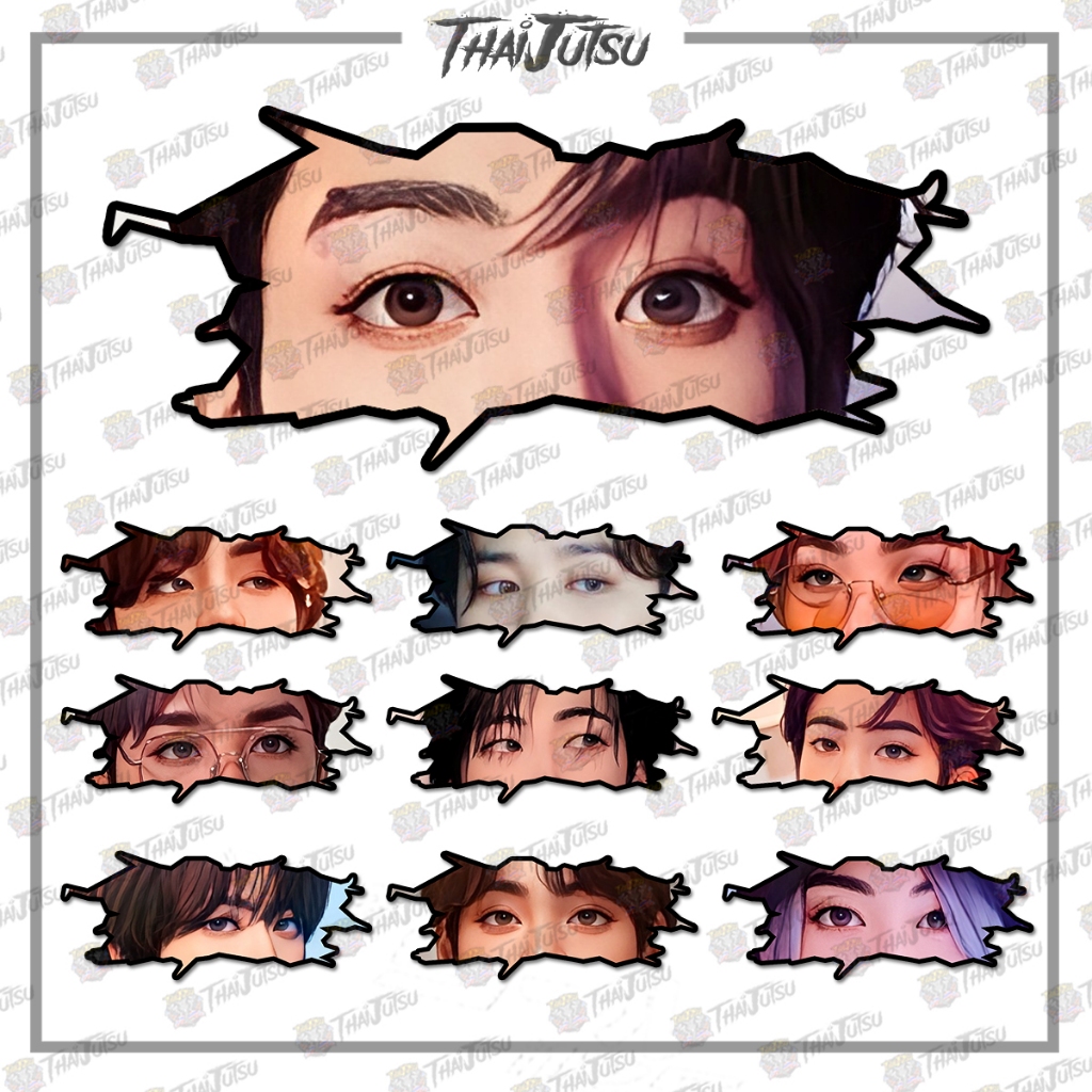 KPOP-BTS | CRACK PEEKERS ( VINYL STICKER DECALS ) | Shopee Philippines