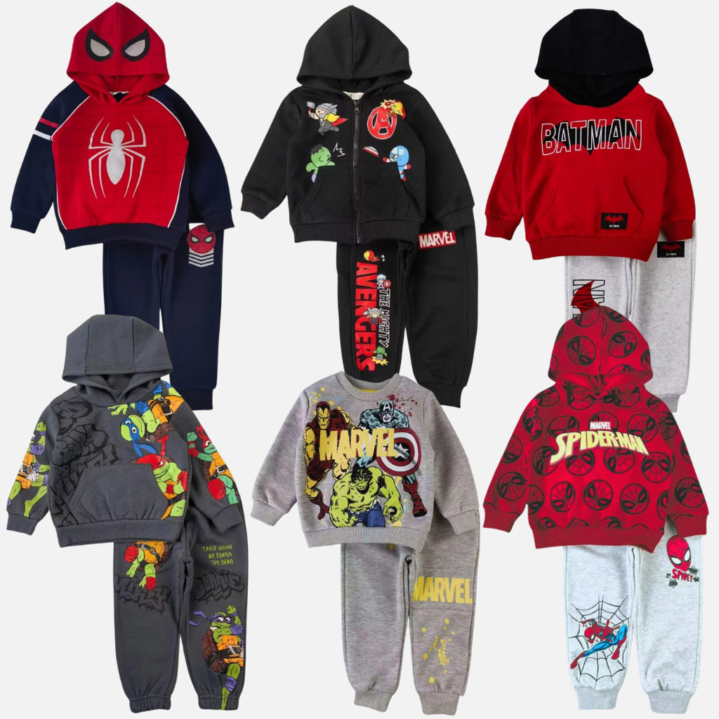 Superhero tracksuits for kids | Shopee Philippines