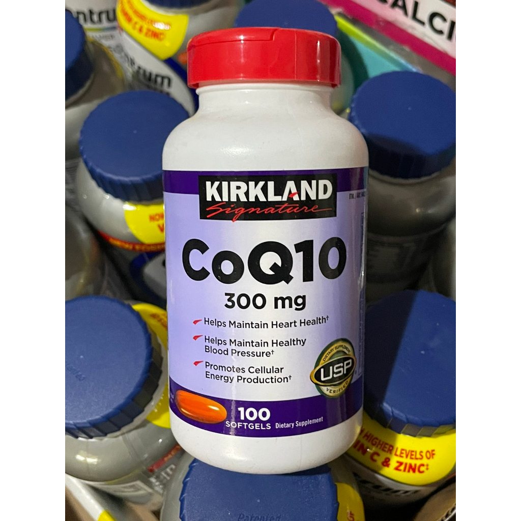 Kirkland Signature CoQ10 300 mg., 100 Softgels, Pinoy Strong Vitamins ...