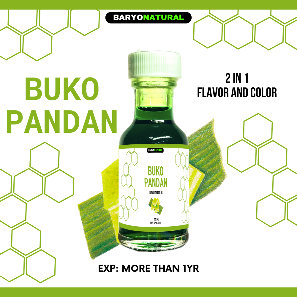 BUKO PANDAN FOOD FLAVORING AND FOOD COLORING 2in1 FLAVOCOL BY BARYO ...