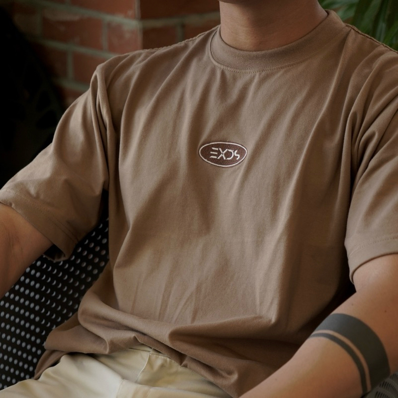 EXDS Exclusive Elliptical Logo Oversized Tee | Shopee Philippines