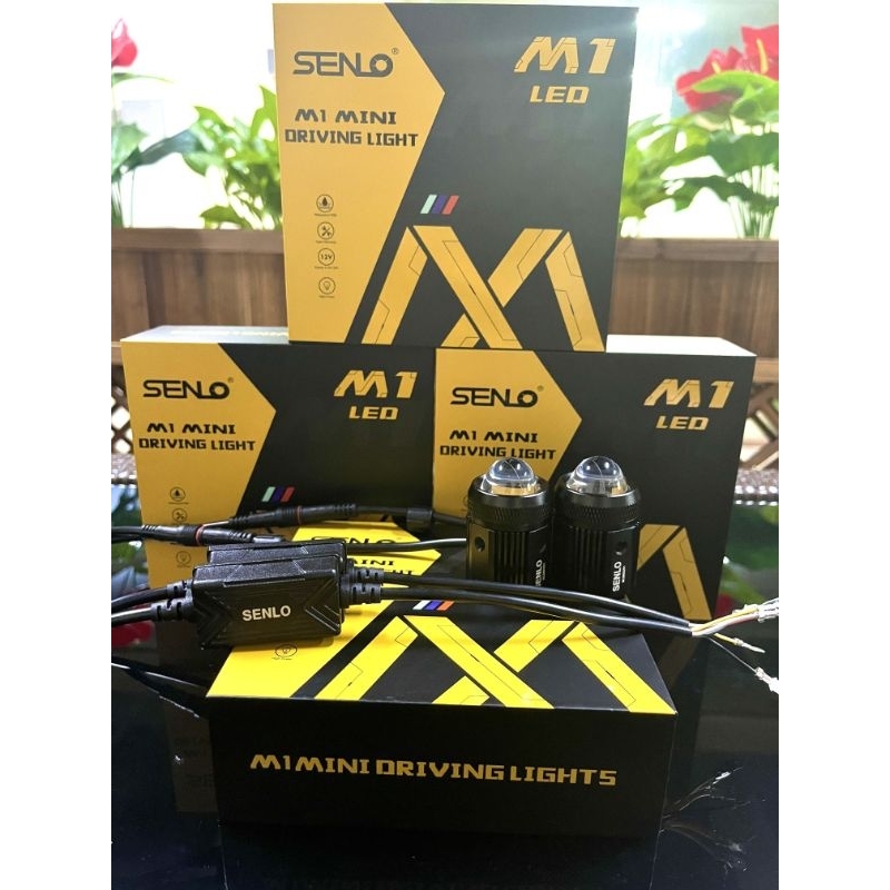 SENLO M1 V3 MINI DRIVING LIGHT | YELLOW WHITE | 30 WATTS | (6 MONTHS ...