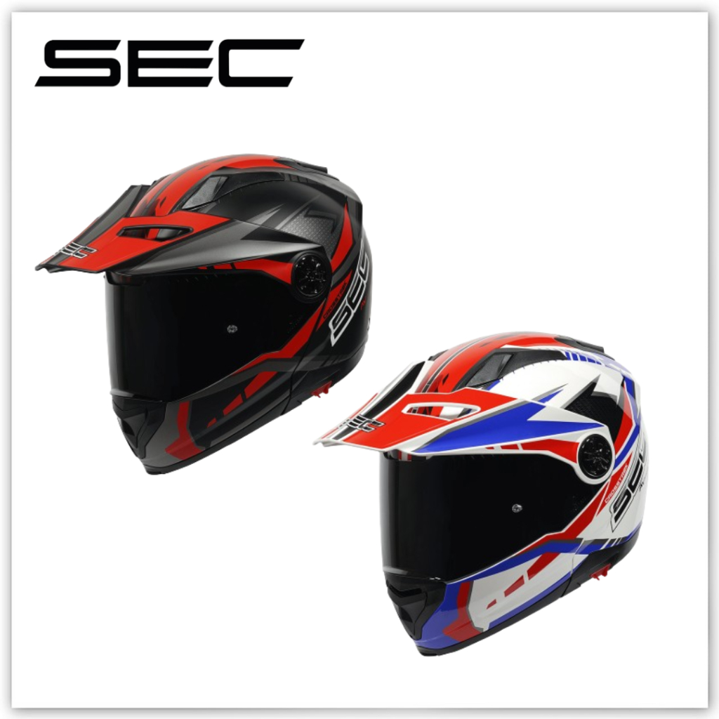 Sec Crosstrek Horizon Helmet (BlackRed, WhiteBlue) (M-XXL) | Shopee ...