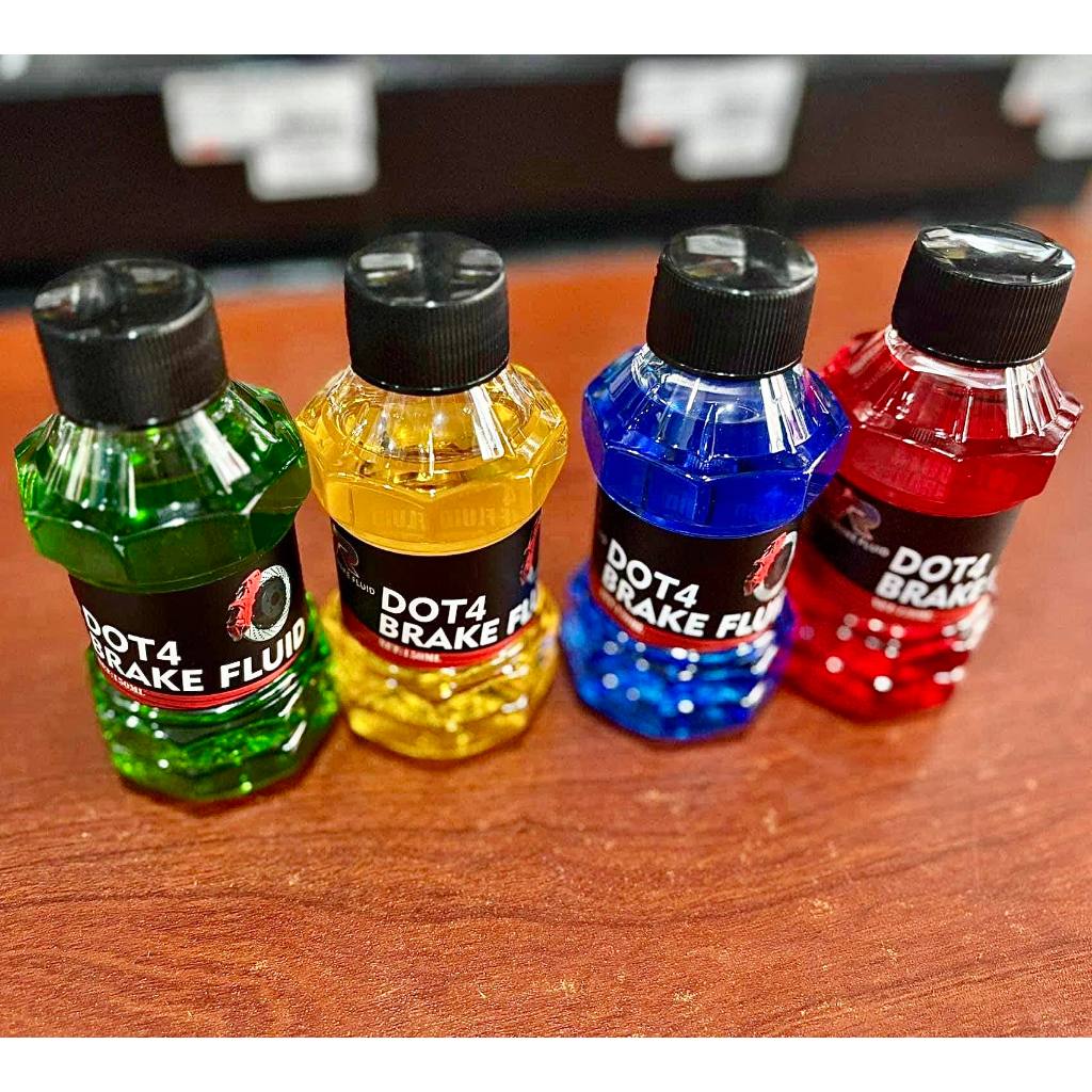TVR COLORED DOT 4 BRAKE FLUID (UNIVERSAL) | Shopee Philippines