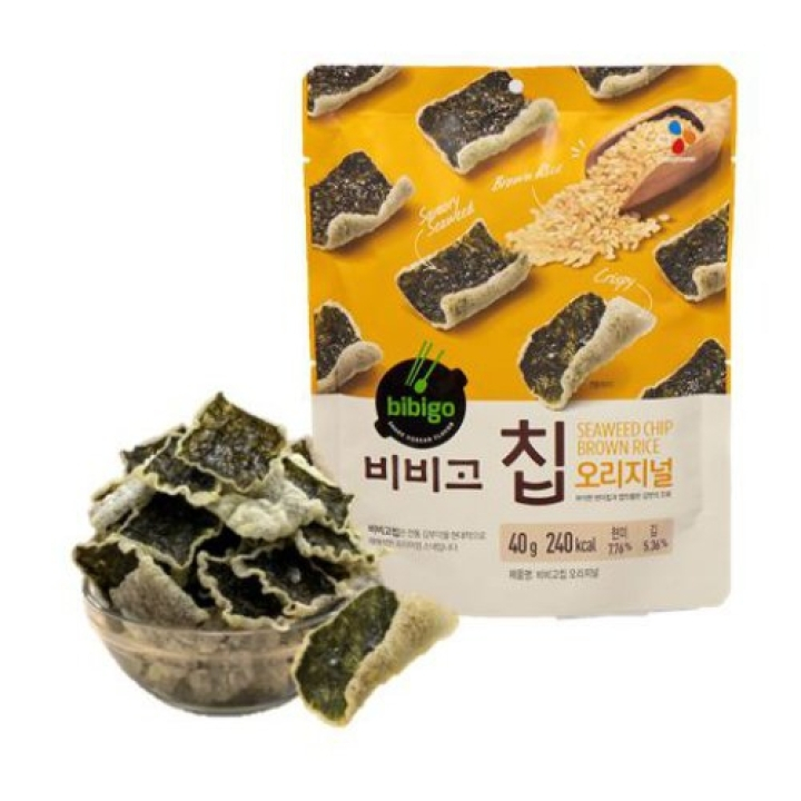 Bibigo Seaweed Chips Snack 40g | Shopee Philippines