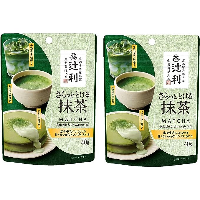 Tsujiri Smooth Melt Matcha 40g x 2 [Direct from JAPAN] [Made in JAPAN ...