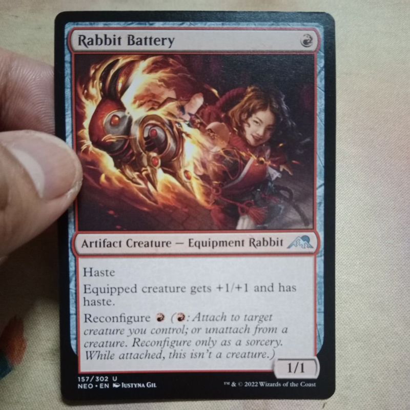 Rabbit Battery (Kamigawa Neon Dynasty) | Shopee Philippines